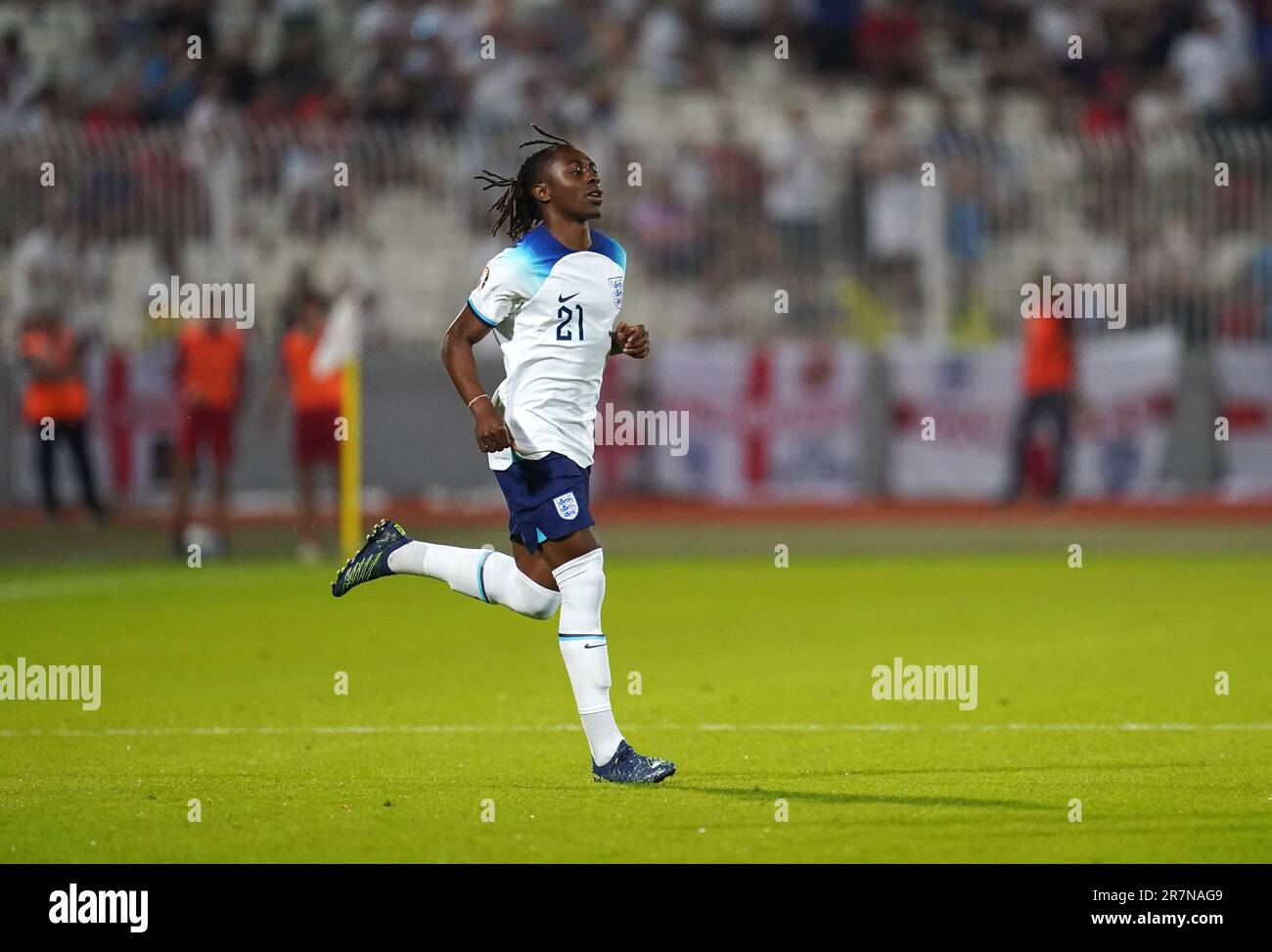 England's Eberechi Eze makes his debut during the UEFA Euro 2024 ...