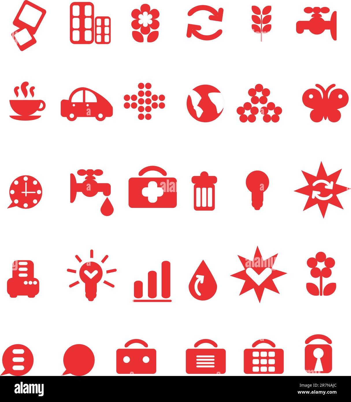 Red light environment Stock Vector Images - Alamy