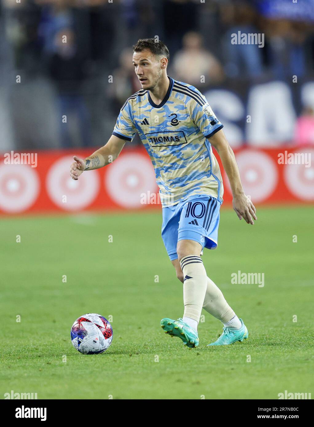 June 10, 2023, San Jose, California, U.S: Philadelphia Union Midfielder ...