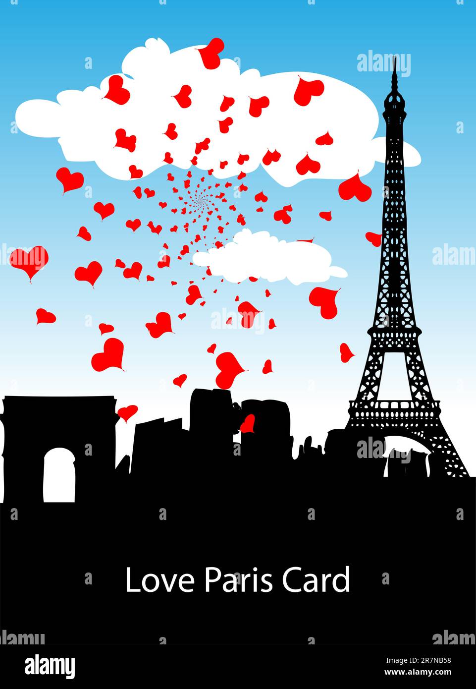 Vintage paris scene Stock Vector Images - Alamy
