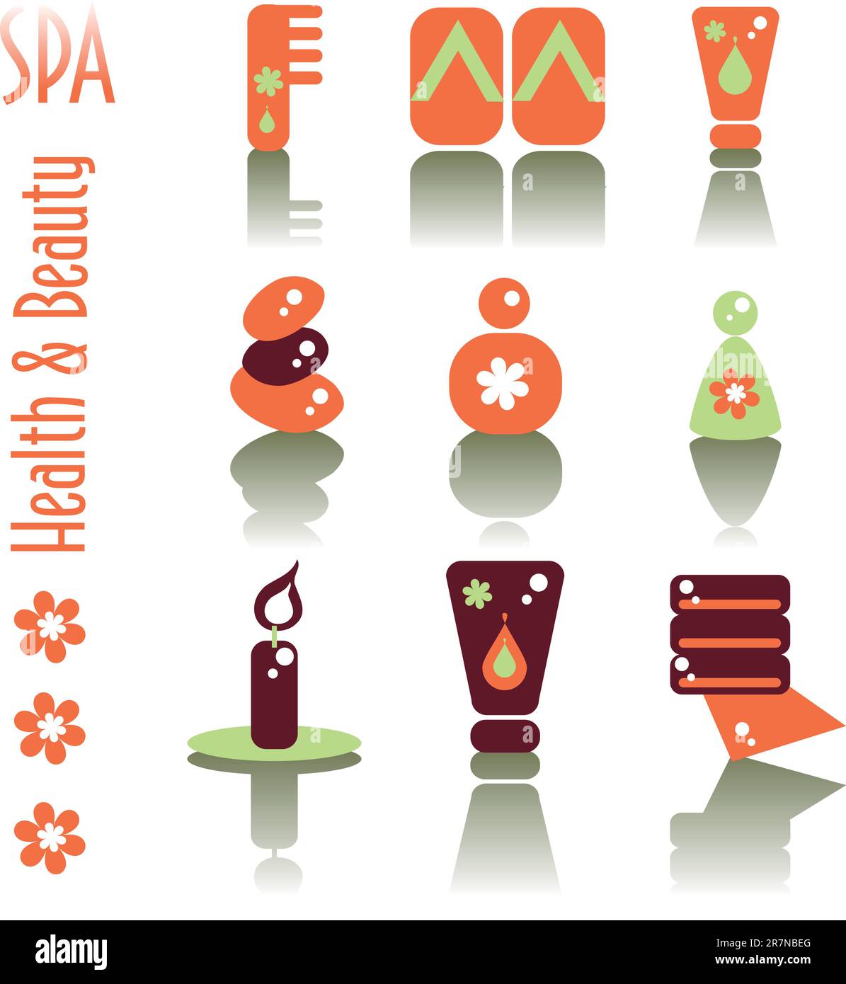 Spa cup Stock Vector Images - Alamy