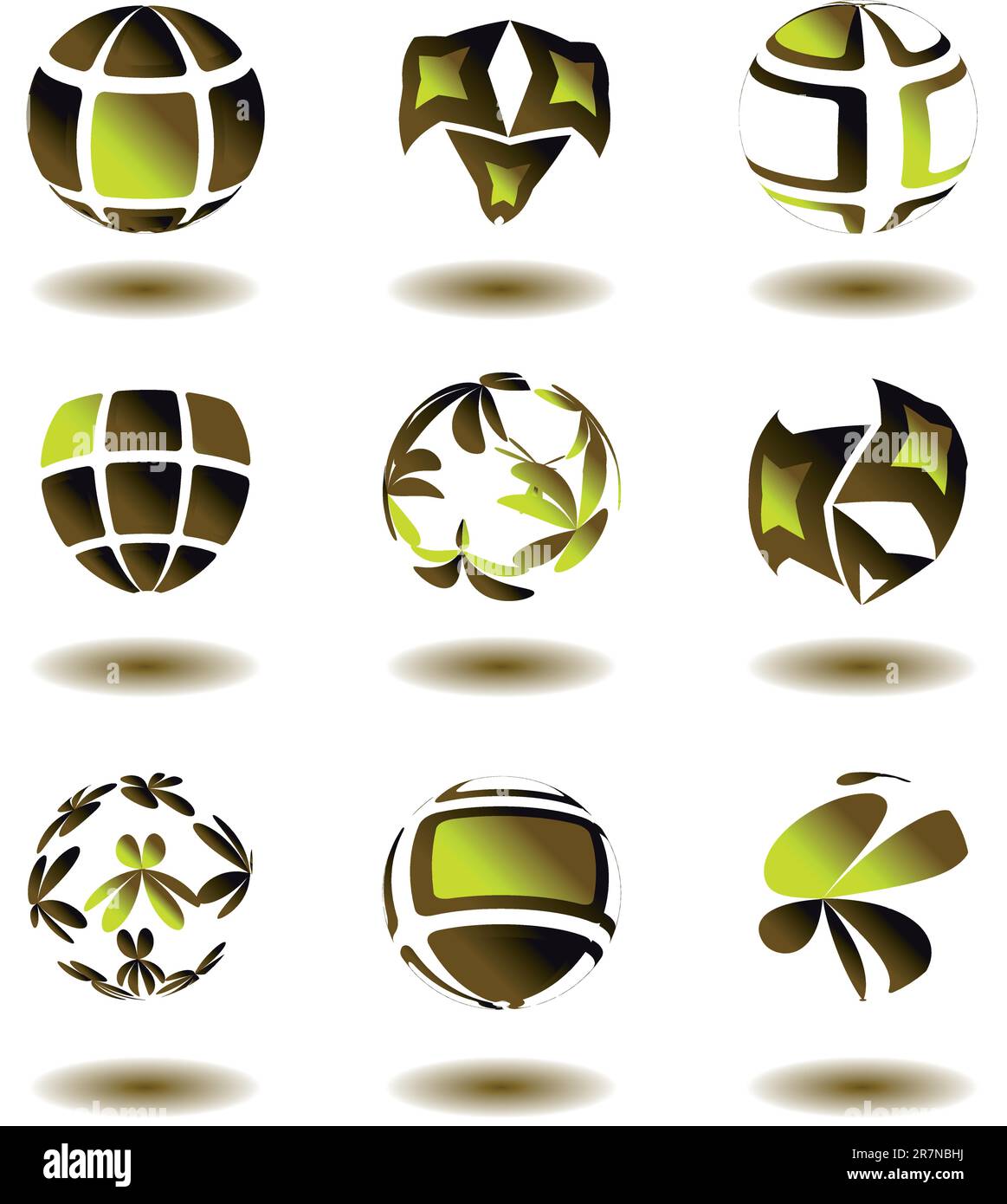 Symbols of office Stock Vector Images - Alamy