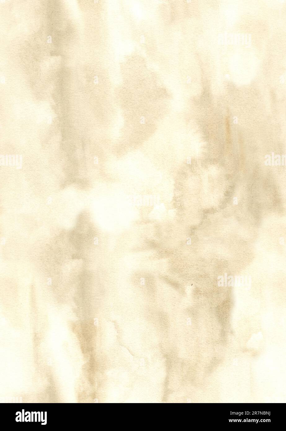 seamless beige watercolor paint background design with brown borders ...