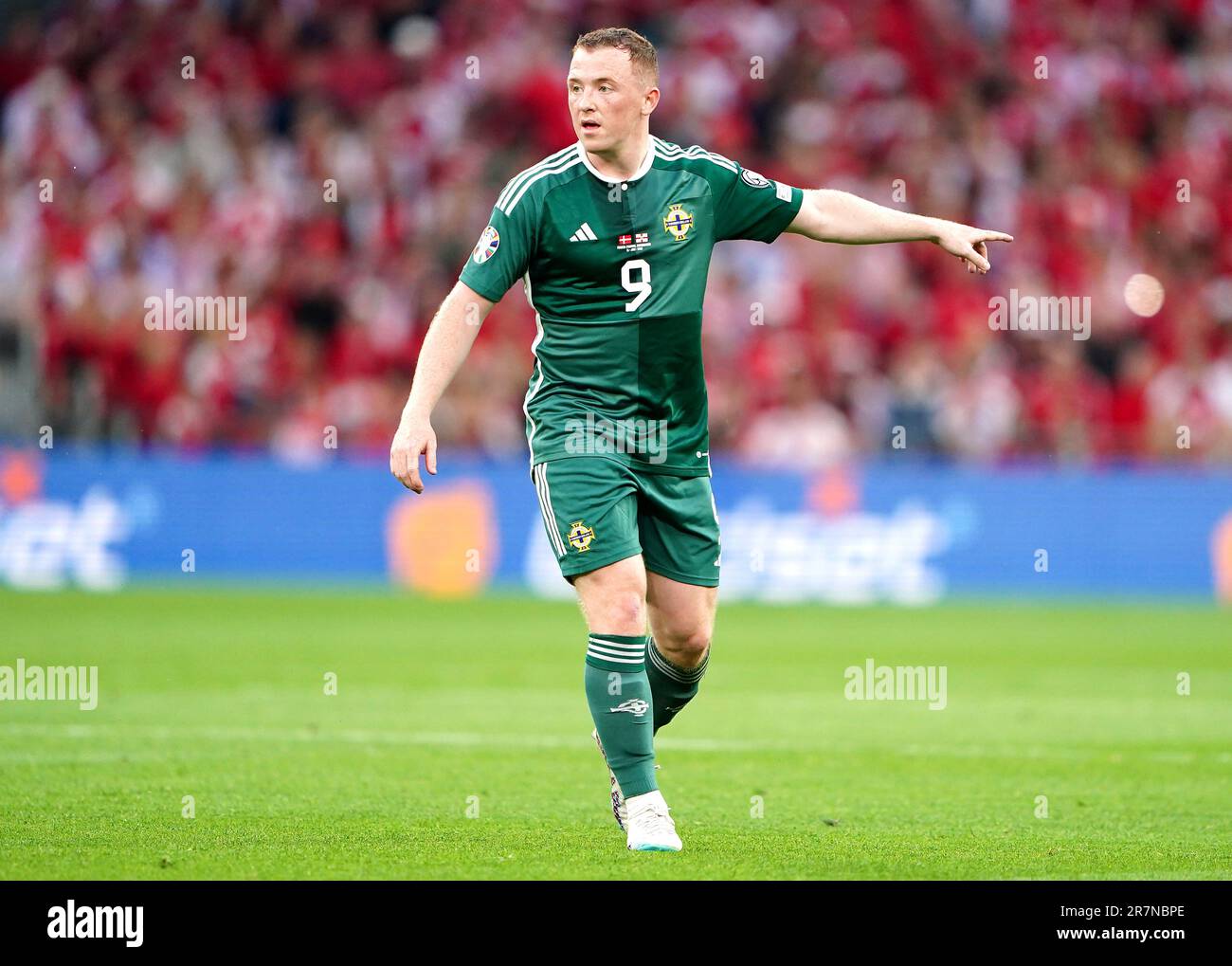 Northern Ireland's Shayne Lavery during the UEFA Euro 2024 Qualifying ...