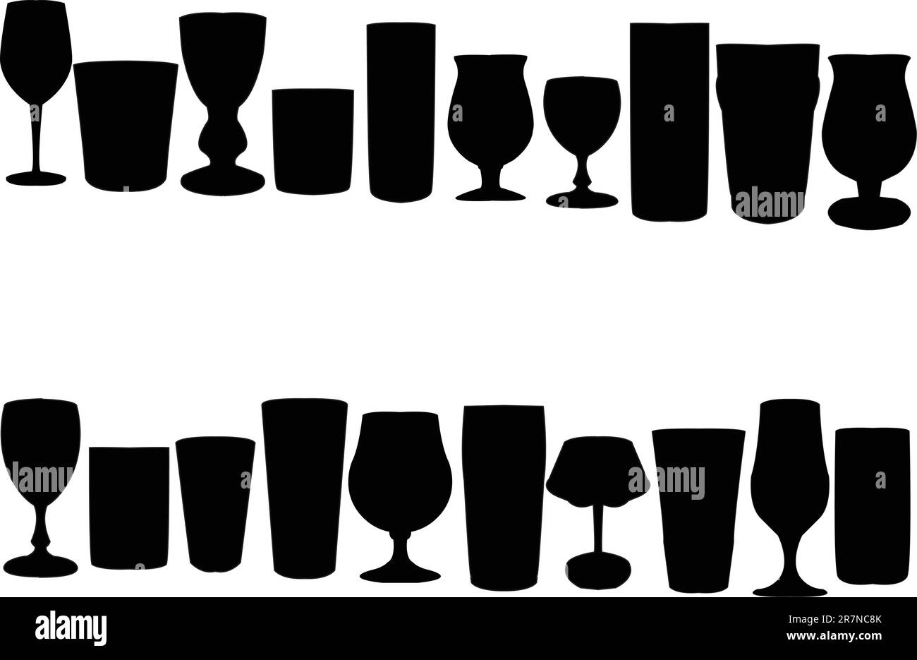 glasses collection - vector Stock Vector Image & Art - Alamy