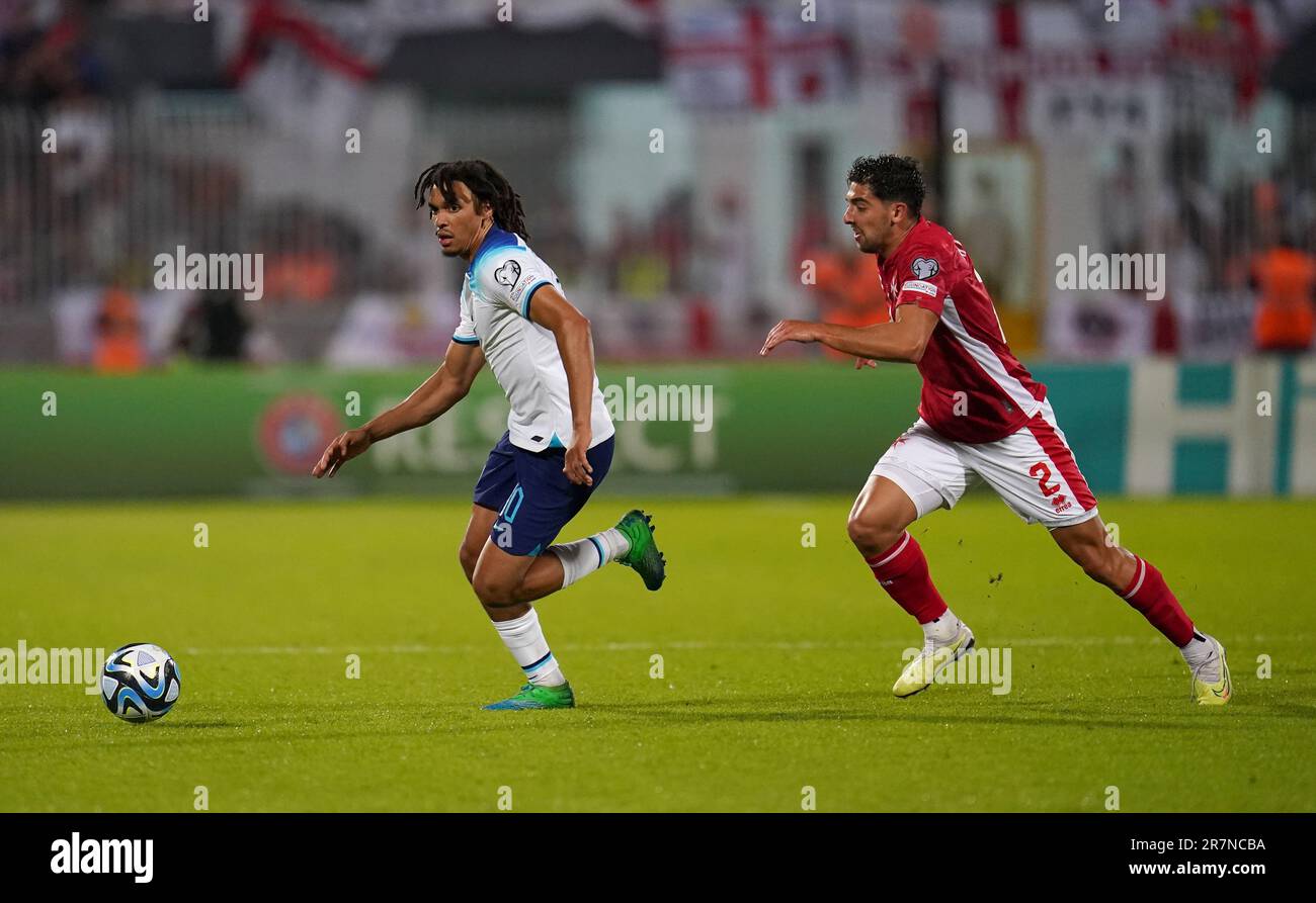 Trent alexander arnold england malta hi-res stock photography and ...