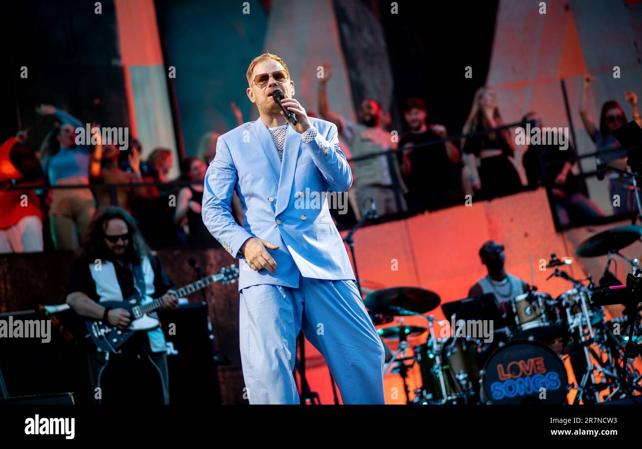 16 June 2023, Lower Saxony, Scheeßel: German musician Peter Fox will be ...