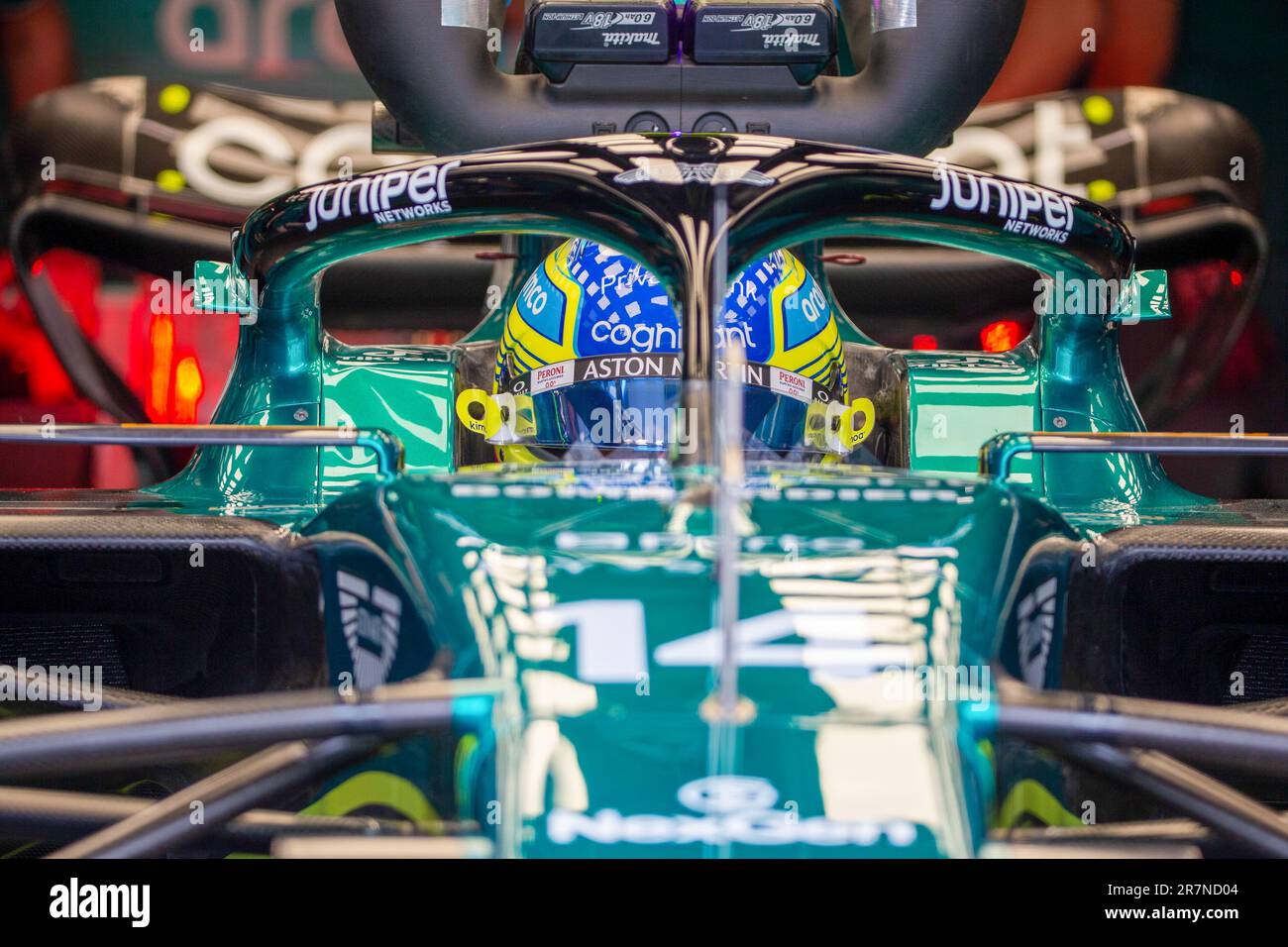Lance Stroll (CAN) Aston Martn AMR23.during day2, Friday, of FORMULA 1 PIRELLI GRAND PRIX DU ...