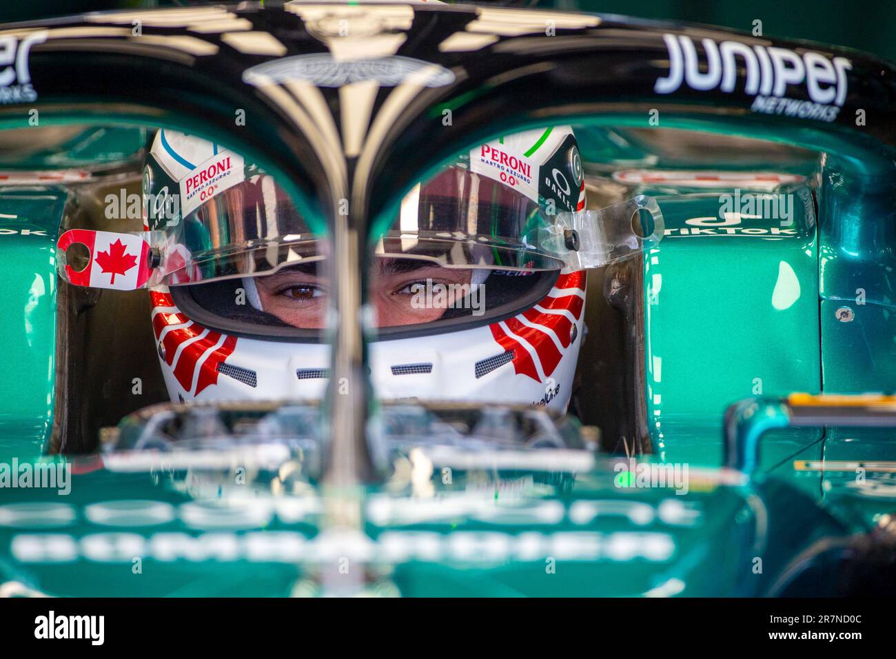 Lance Stroll (CAN) Aston Martn AMR23.during day2, Friday, of FORMULA 1 PIRELLI GRAND PRIX DU ...