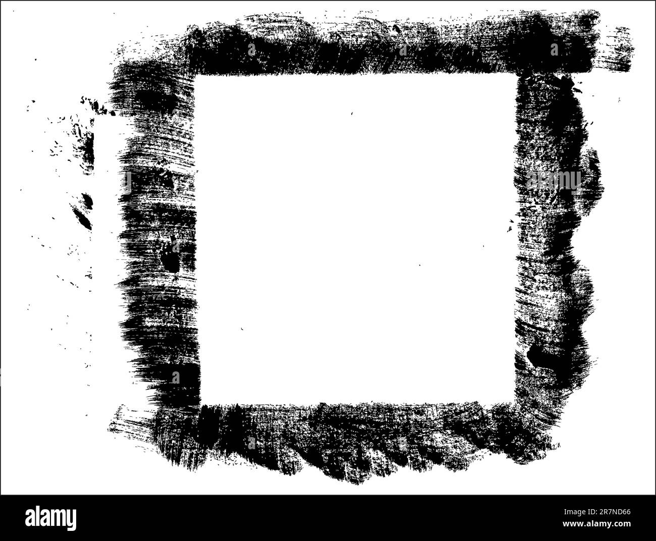 Rusty edge frame Stock Vector Images - Alamy