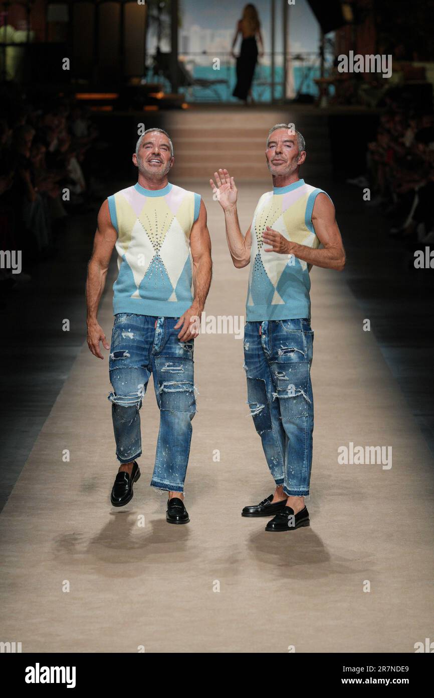 Milan, Italy. 06th June, 2022. Milan, Milan Fashion Week, Spring Summer 2024. Milan, Men's ...
