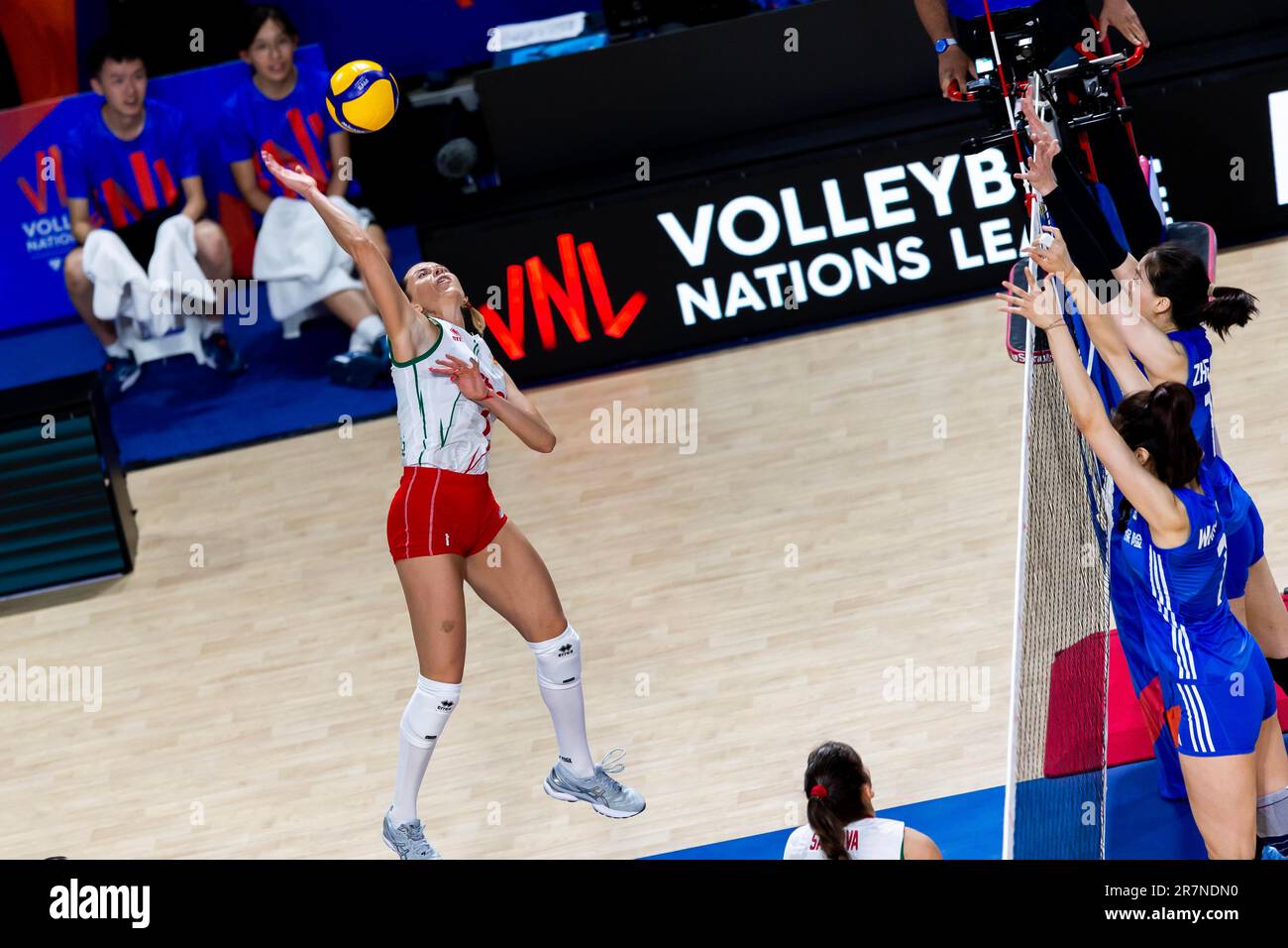 Hong Kong, Hong Kong. 16th June, 2023. Iveta STANCHULOVA (#1) of Bulgaria seen in action during ...