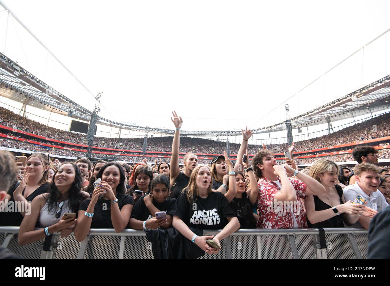 Fans in attendance during Arctic Monkeys first of three nights at The ...