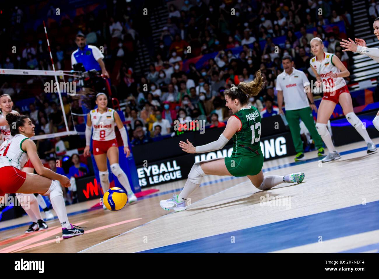 Hong Kong, Hong Kong. 16th June, 2023. Mila PASHKULEVA (13) of Bulgaria seen in action during ...