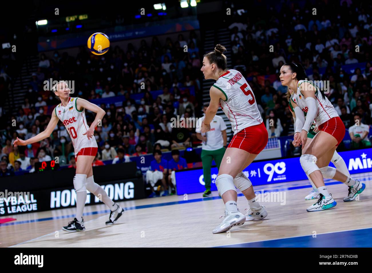 Hong Kong, Hong Kong. 16th June, 2023. Maria YORDANOVA (#5) of Bulgaria seen in action during ...