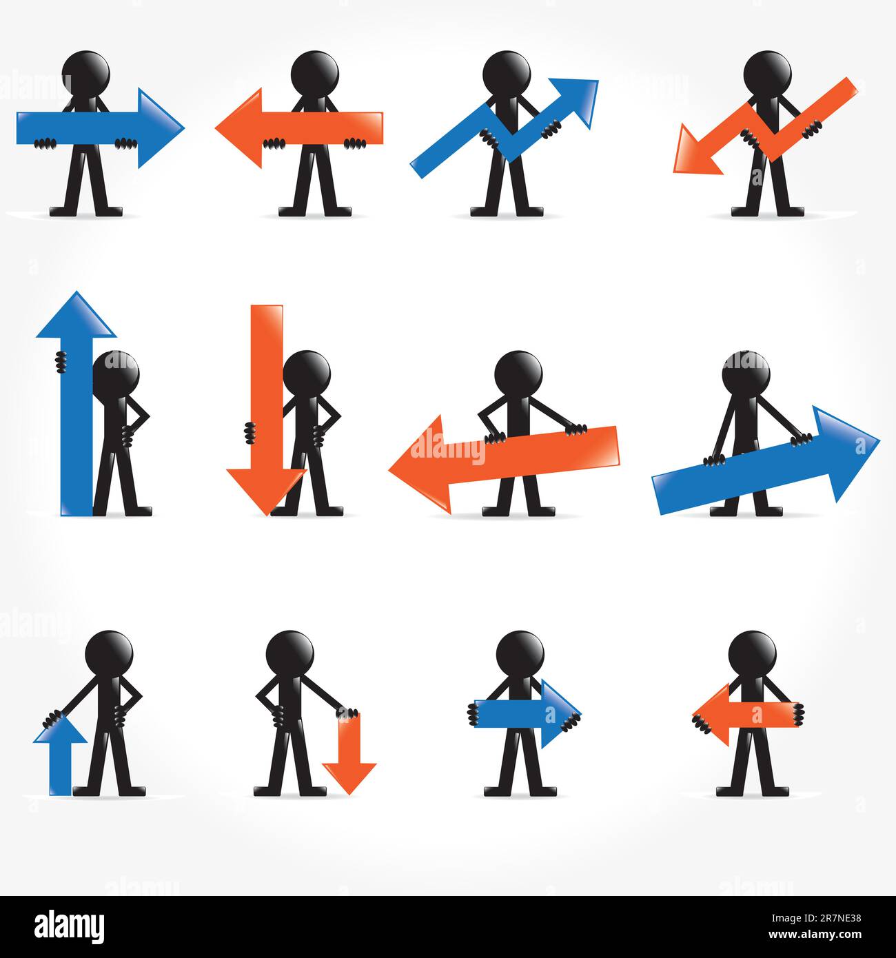 People vector 3d hi-res stock photography and images - Alamy
