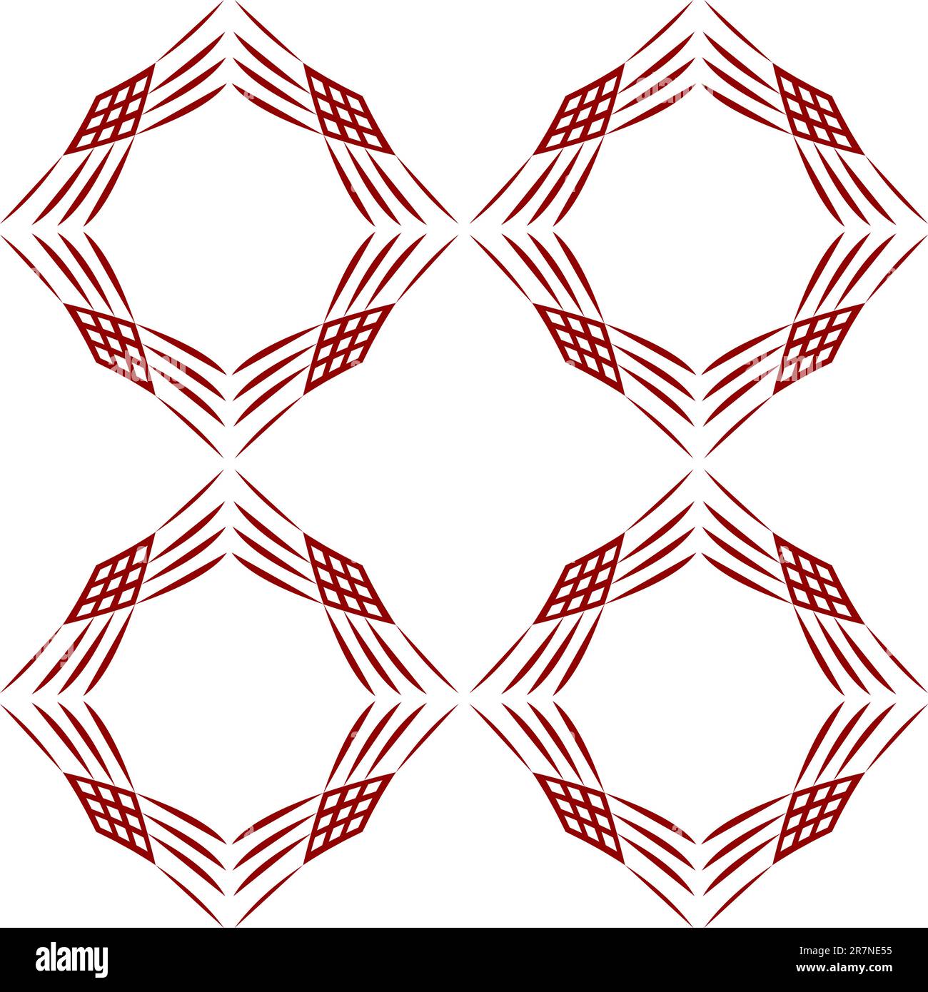 geometric pattern, vector art illustration; more drawings in my gallery ...