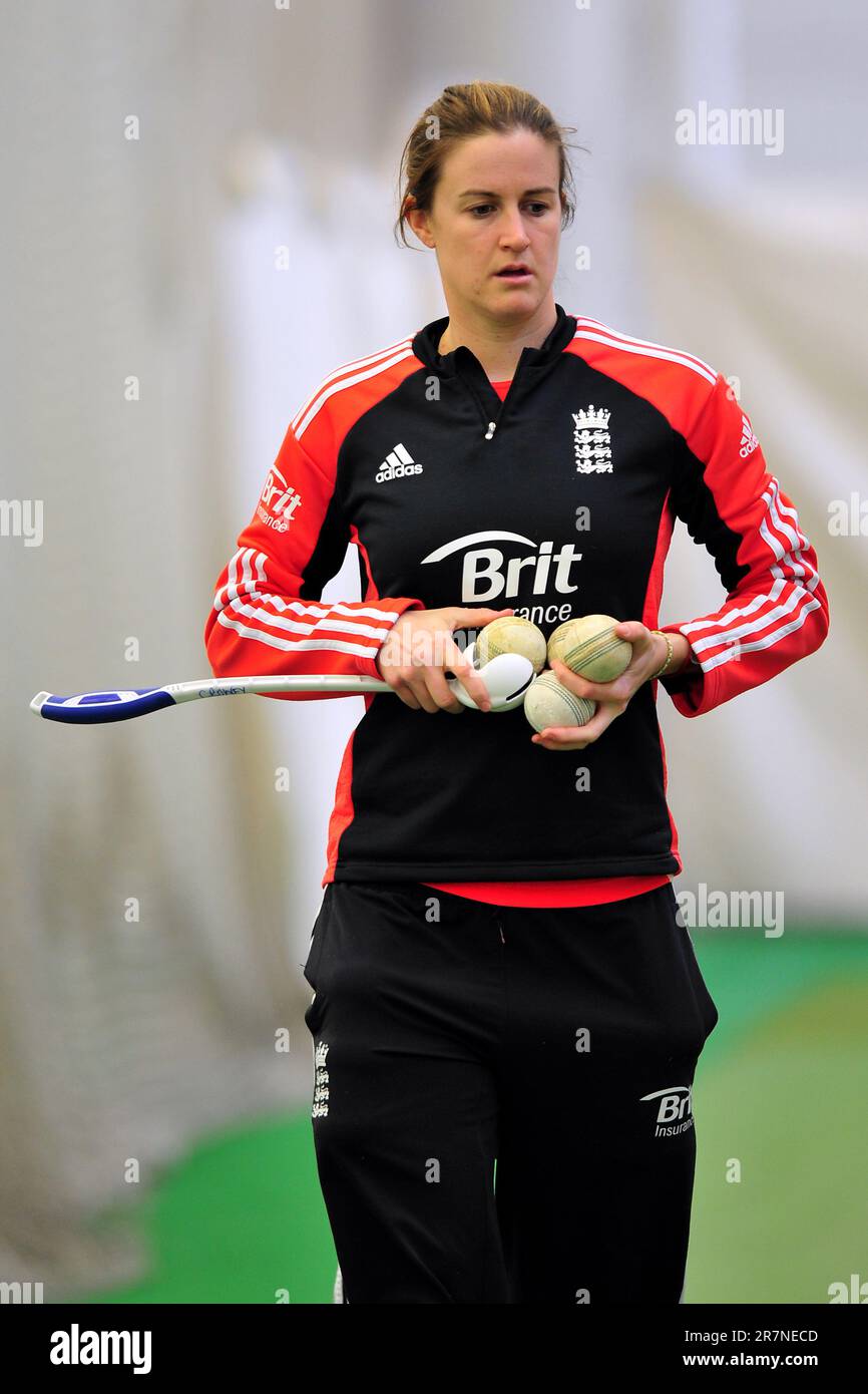 File photo dated 02/02/12 of cricketer and founder of Cricket for Girls ...