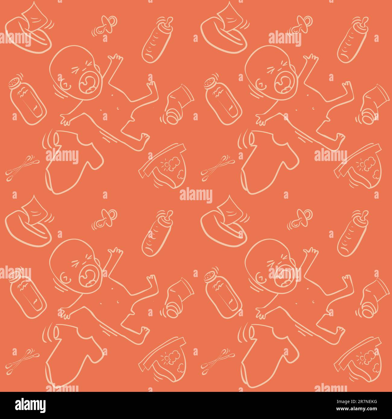 Baby pattern hi-res stock photography and images - Alamy