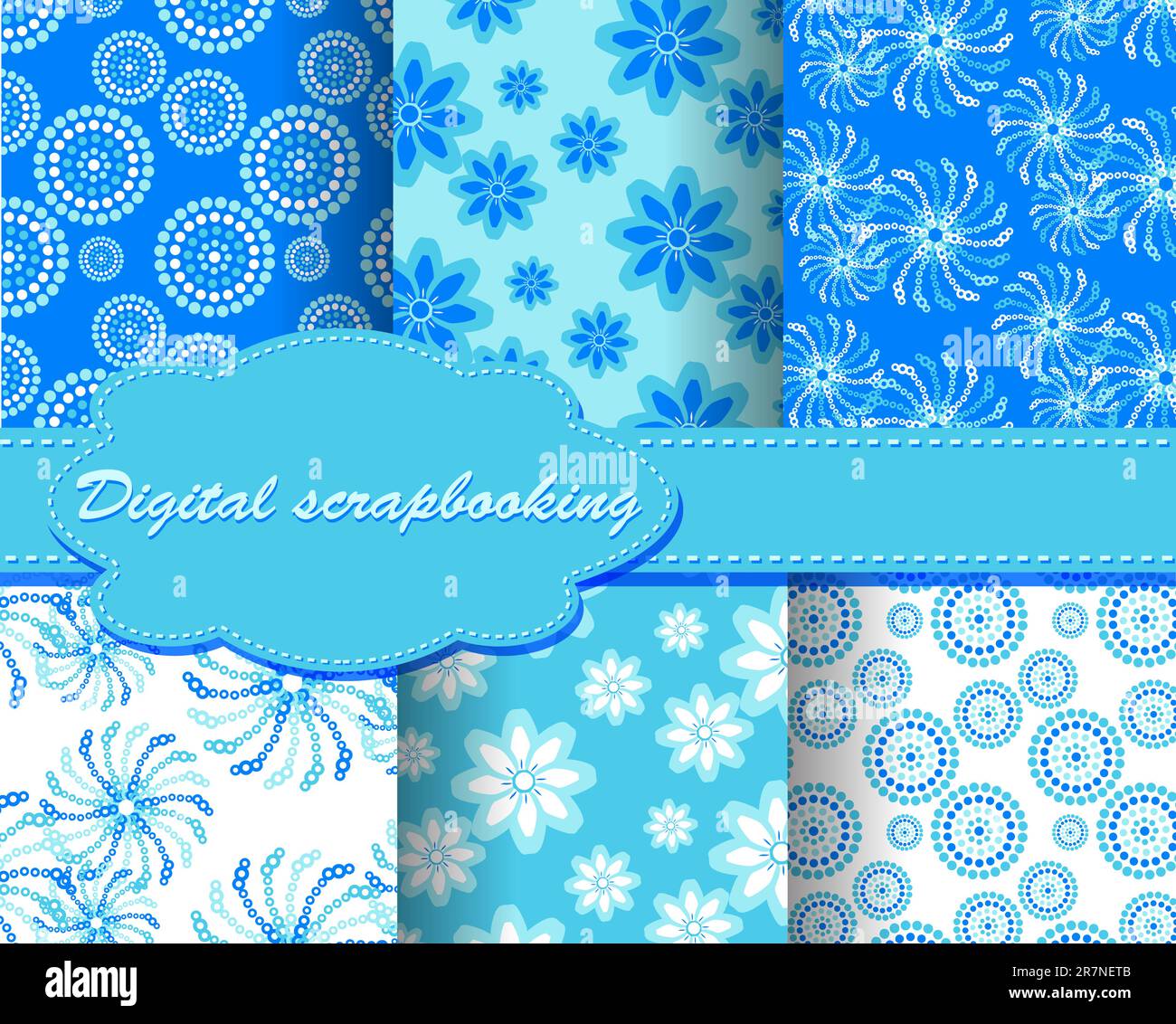 Paper scrapbooking Stock Vector Images - Alamy