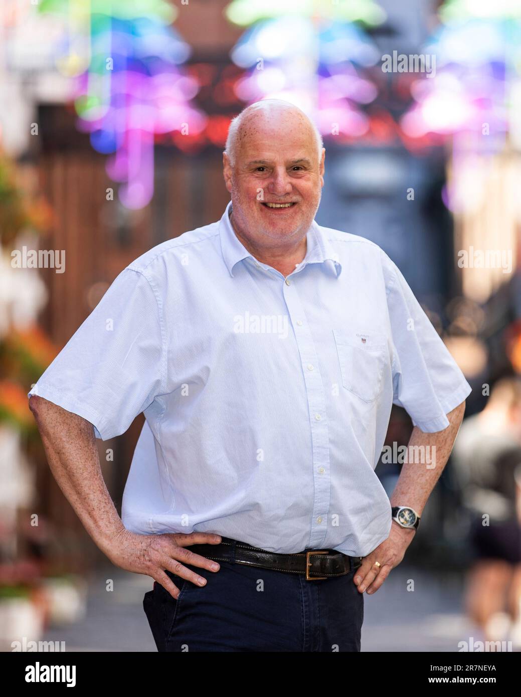 Willie Jack, owner of the famous Duke of York and Harp Bar in Belfast ...