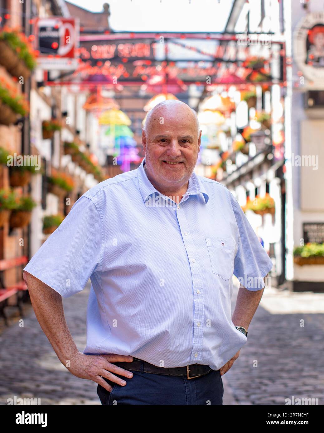 Willie Jack, owner of the famous Duke of York and Harp Bar in Belfast city's Cathedral Quarter ...
