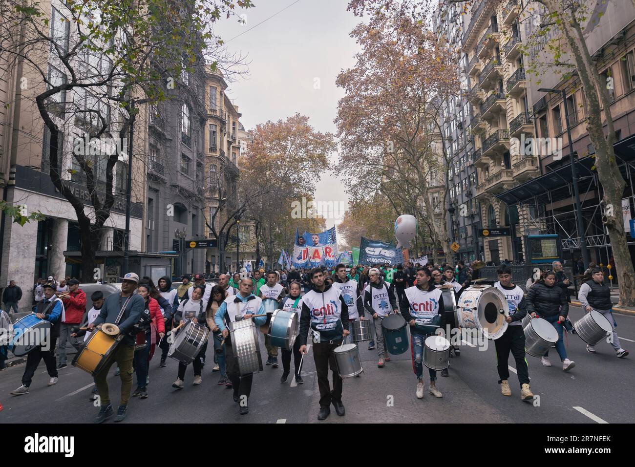 Buenos Aires, Argentina. 16th June, 2023. The protest, which has a ...