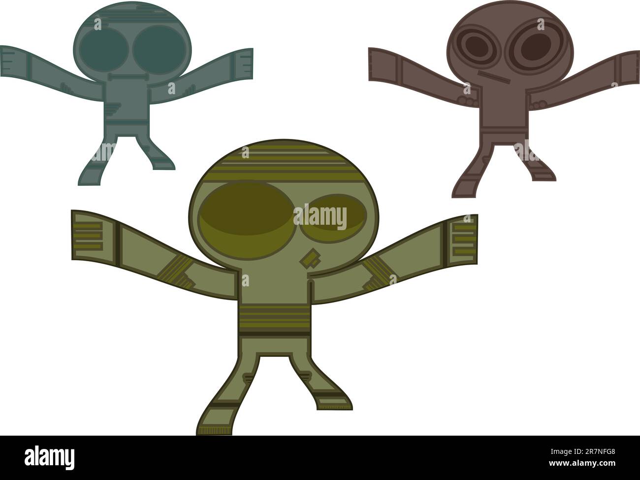 Alien 1 Cut Out Stock Images & Pictures - Alamy