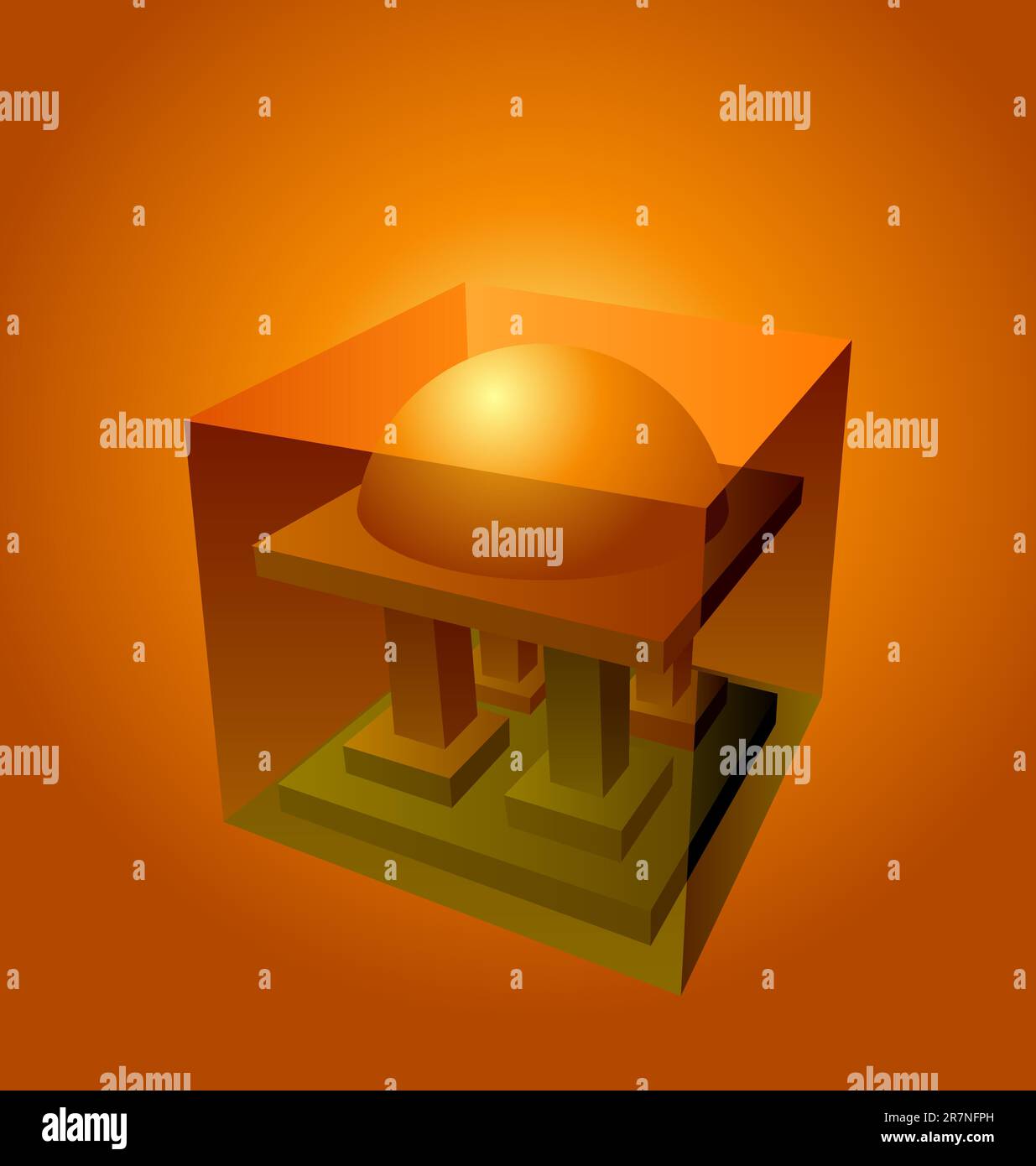 Islamic house Stock Vector Images - Alamy