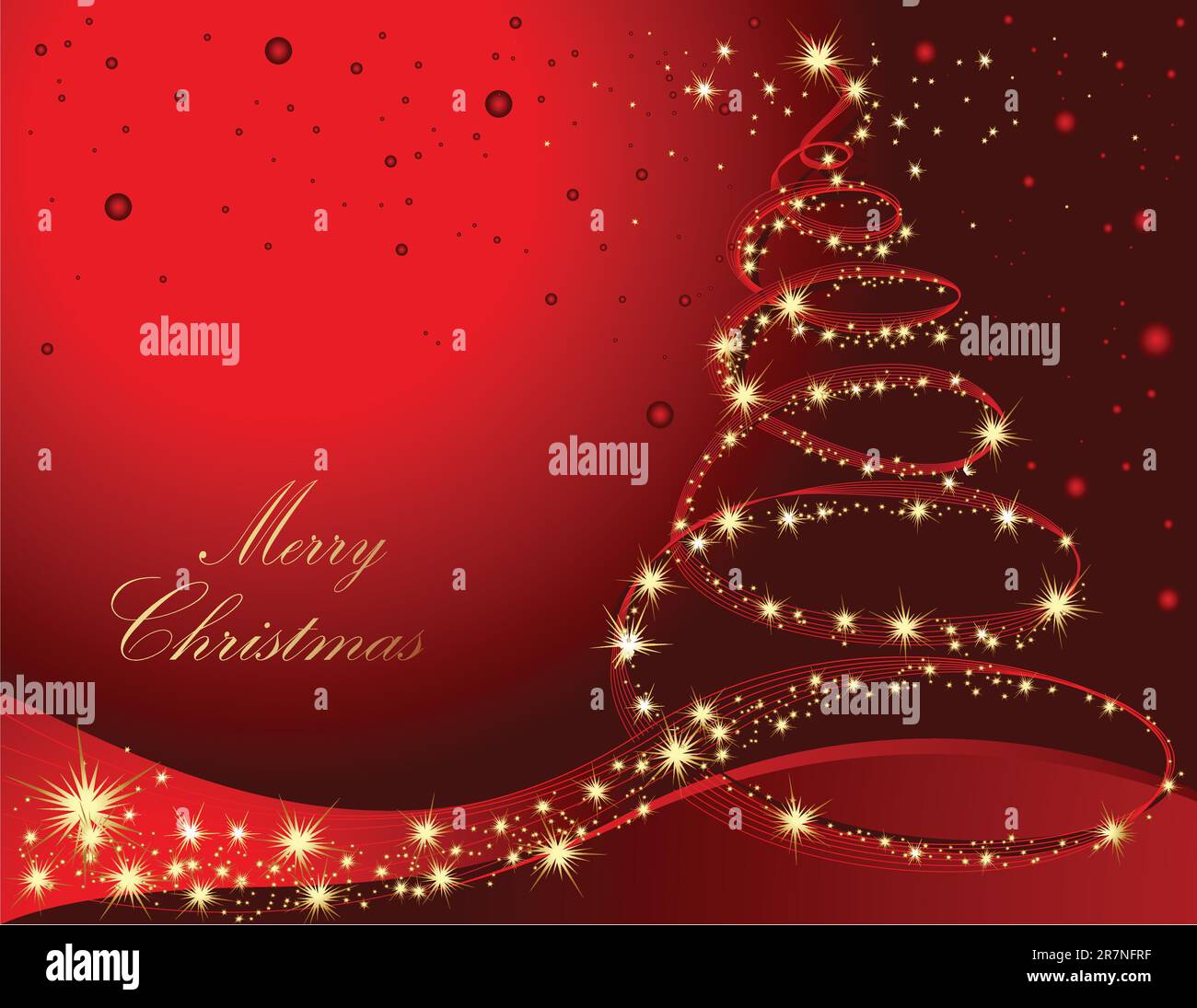 Merry Christmas and Happy New Year collection Stock Vector Image & Art ...