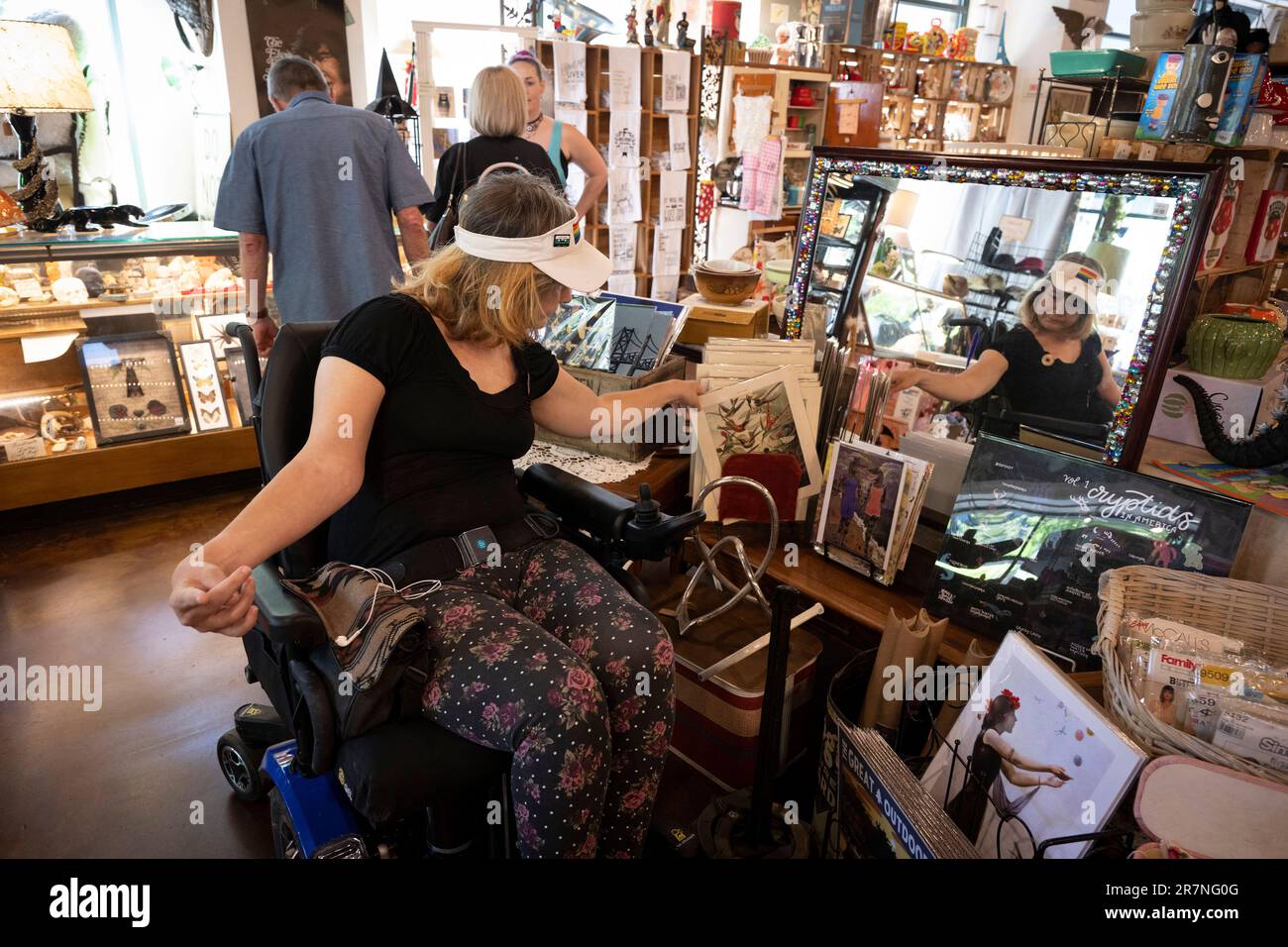 Asheville, North Carolina, USA. 9th June, 2023. Amanda LeVesque, 40 ...