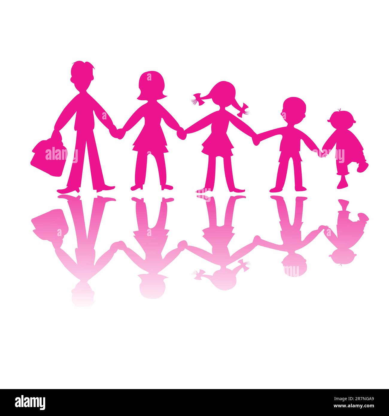 kids at school, vector art illustration Stock Vector Image & Art - Alamy