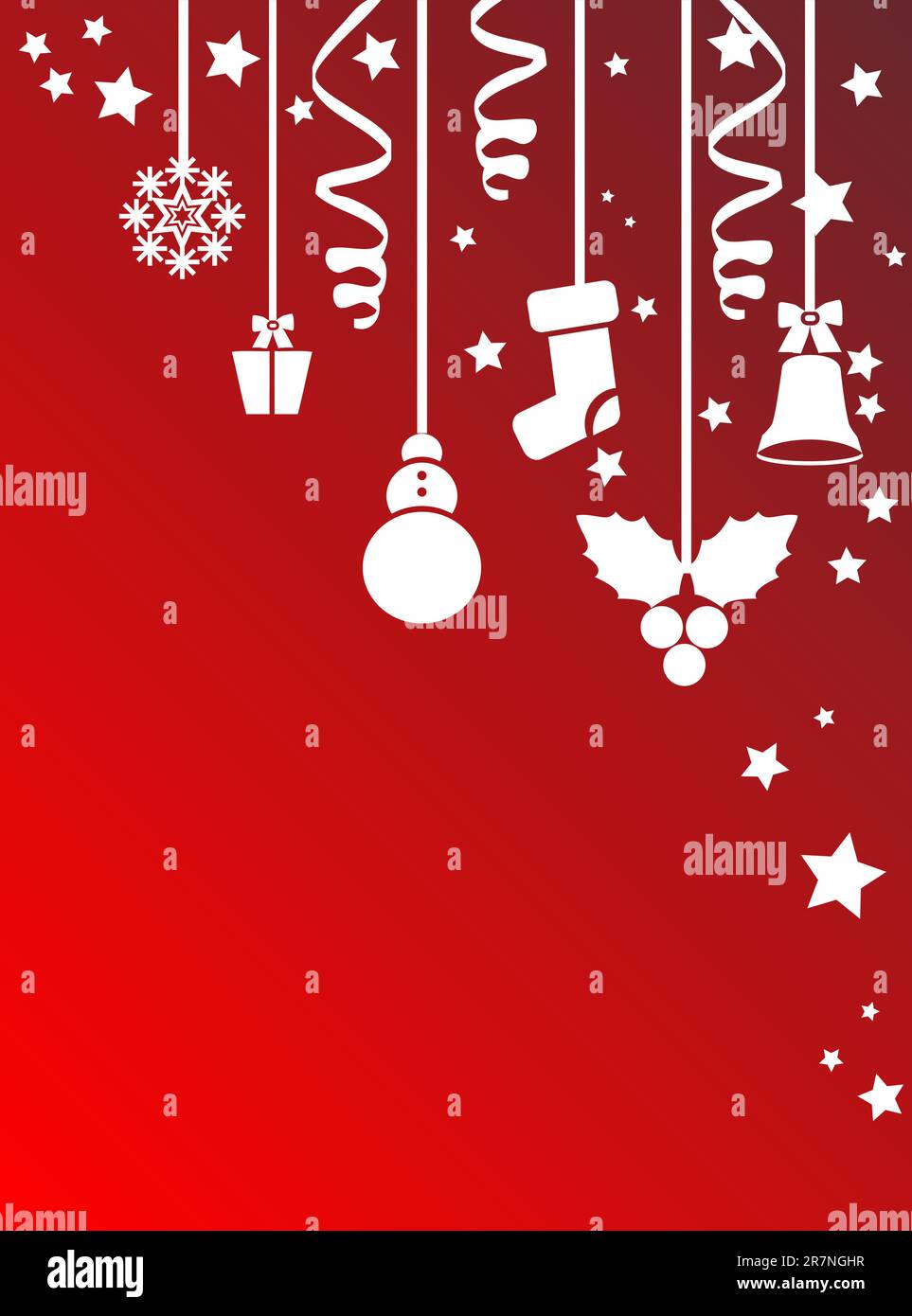 Christmas background, vector card, fake paper backdrop Stock Vector ...