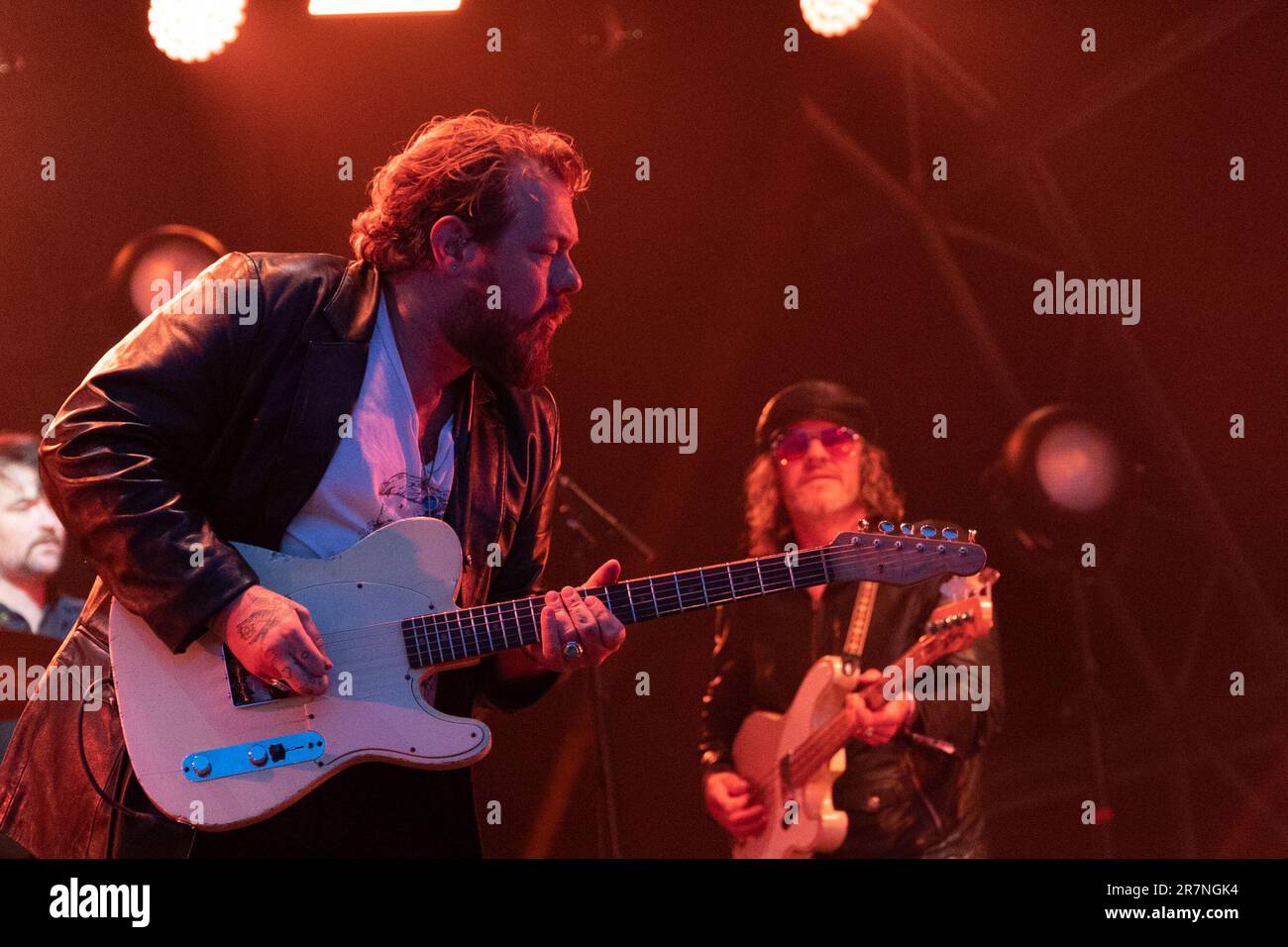 Black Deer Festival, Kent, UK -16th June. Headline Nathaniel Rateliff ...