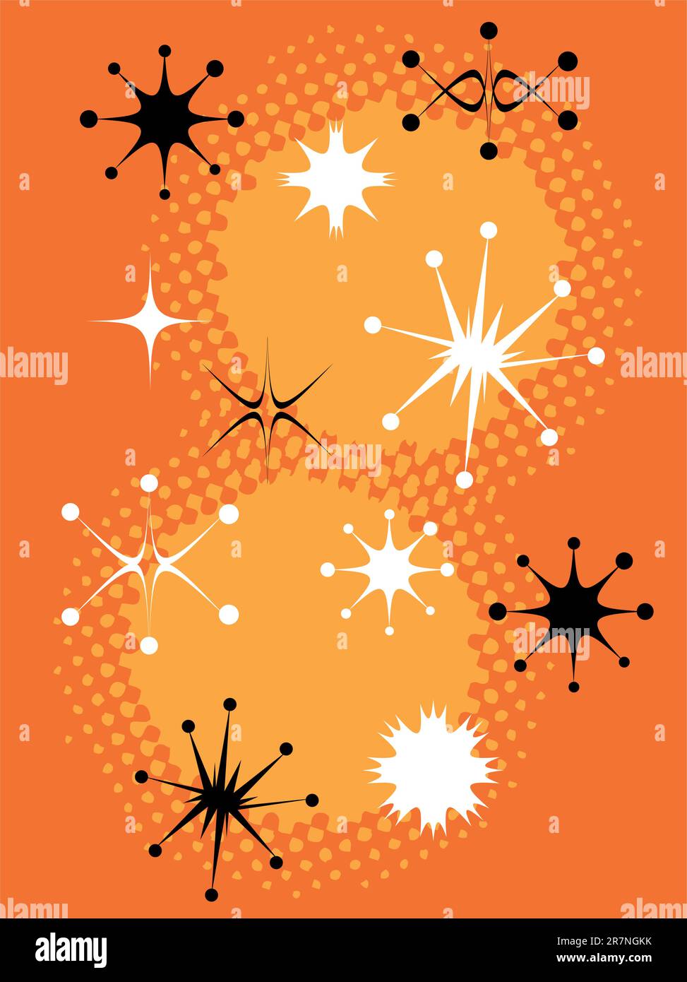 Vintage Stars Clip Art