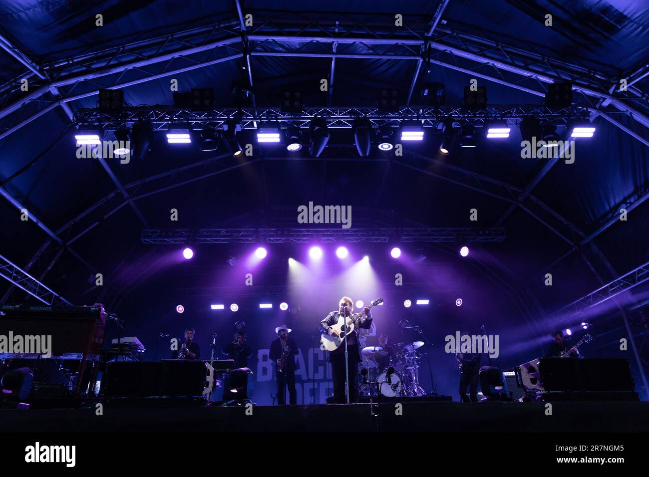 Black Deer Festival, Kent, UK -16th June. Headline Nathaniel Rateliff ...