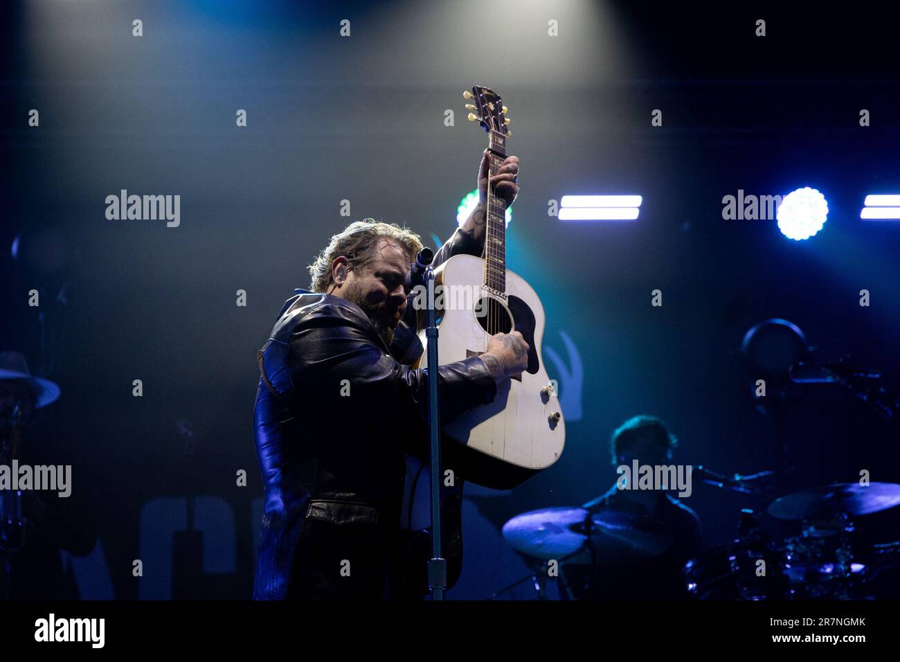 Black Deer Festival, Kent, UK -16th June. Headline Nathaniel Rateliff ...