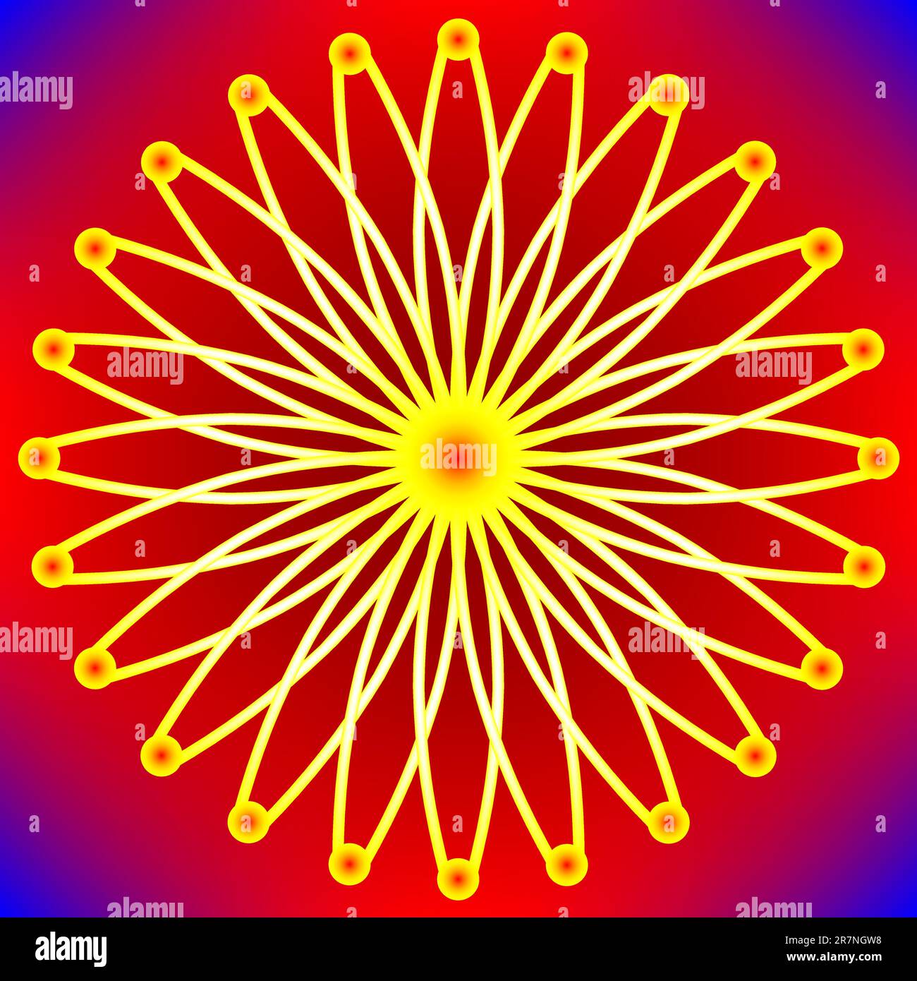 stylized sun background, vector art illustration Stock Vector Image ...