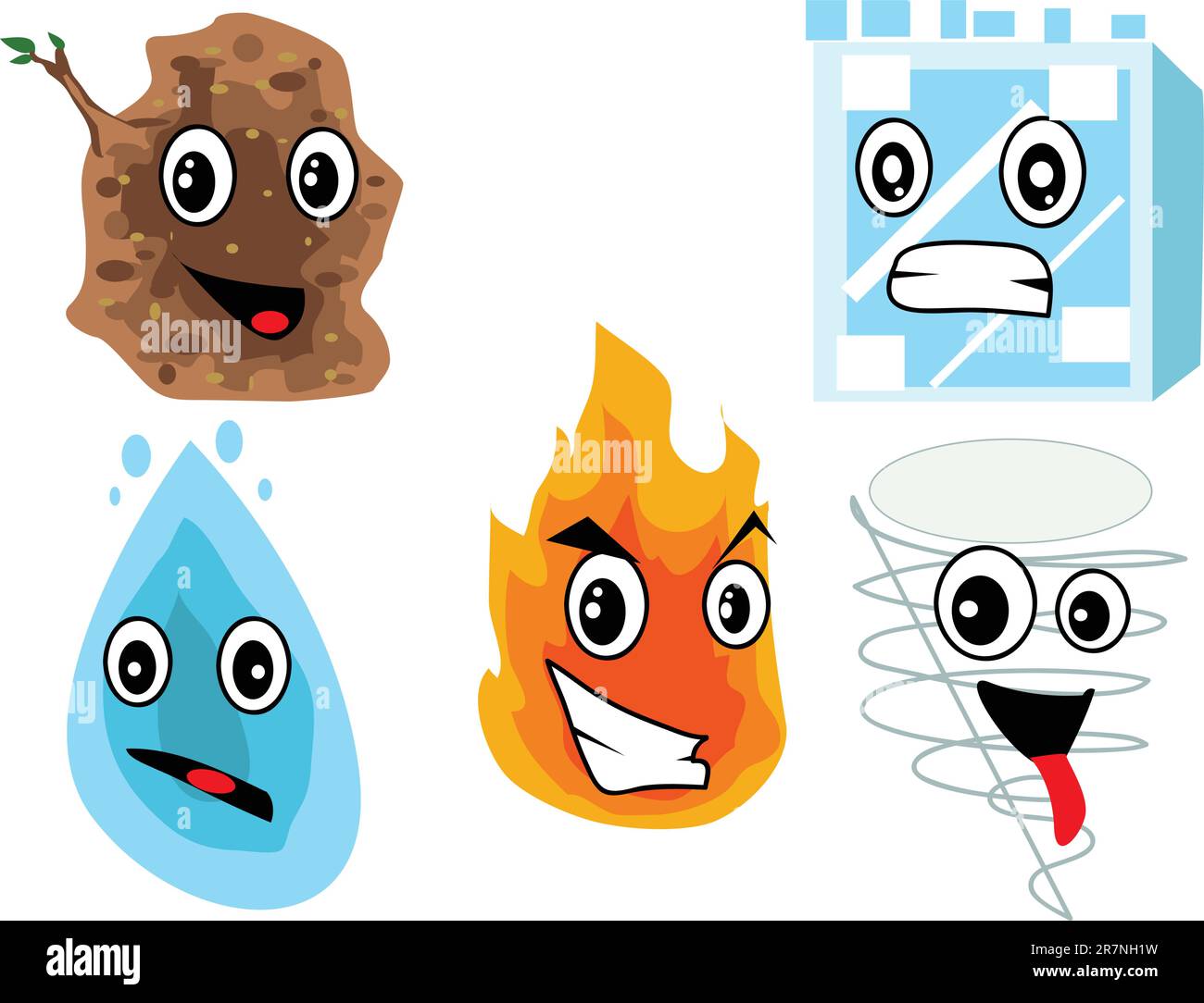 The elements cartoon Stock Vector Image & Art - Alamy