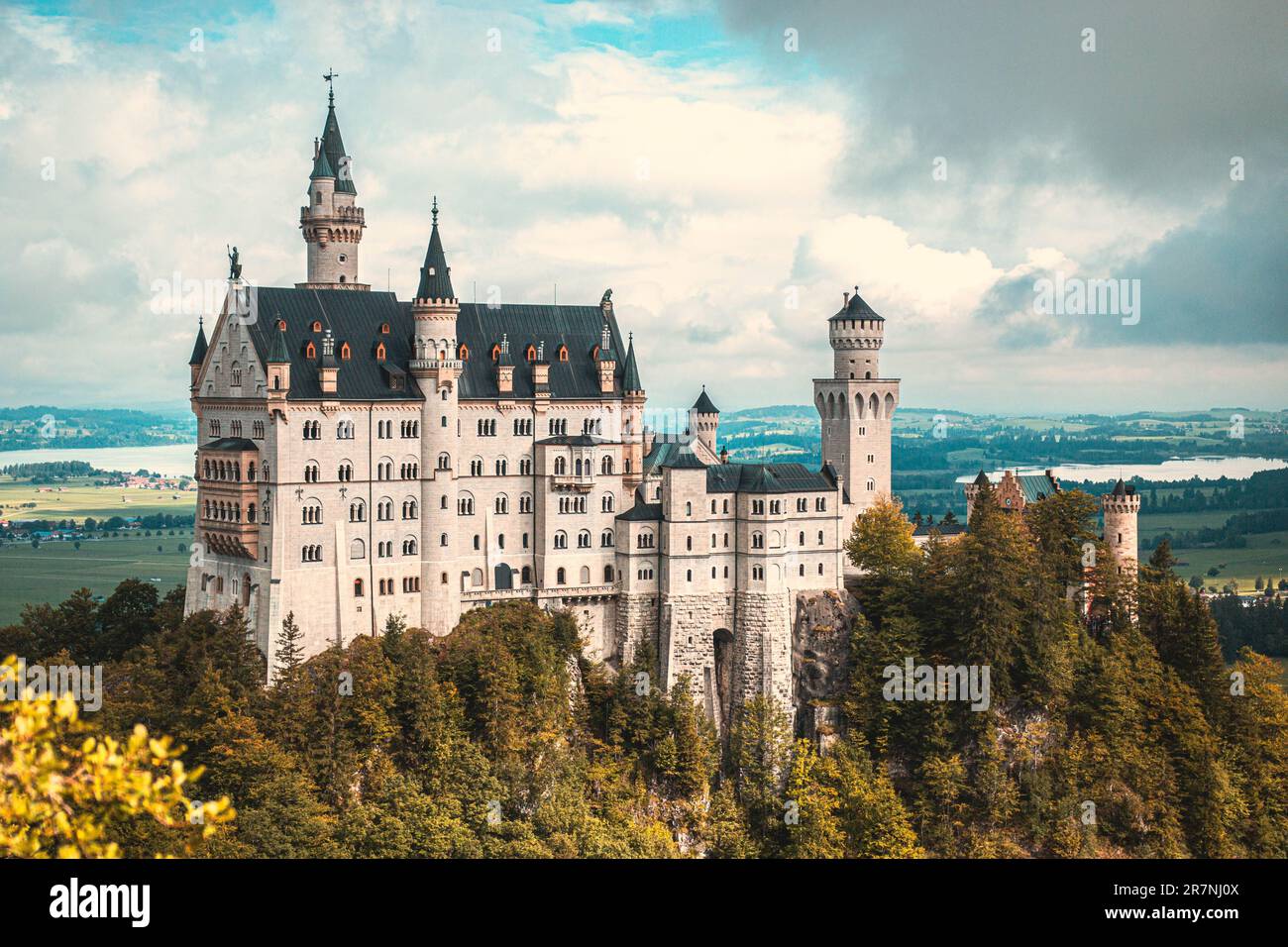 One of the most beautiful castels in the world Stock Photo - Alamy