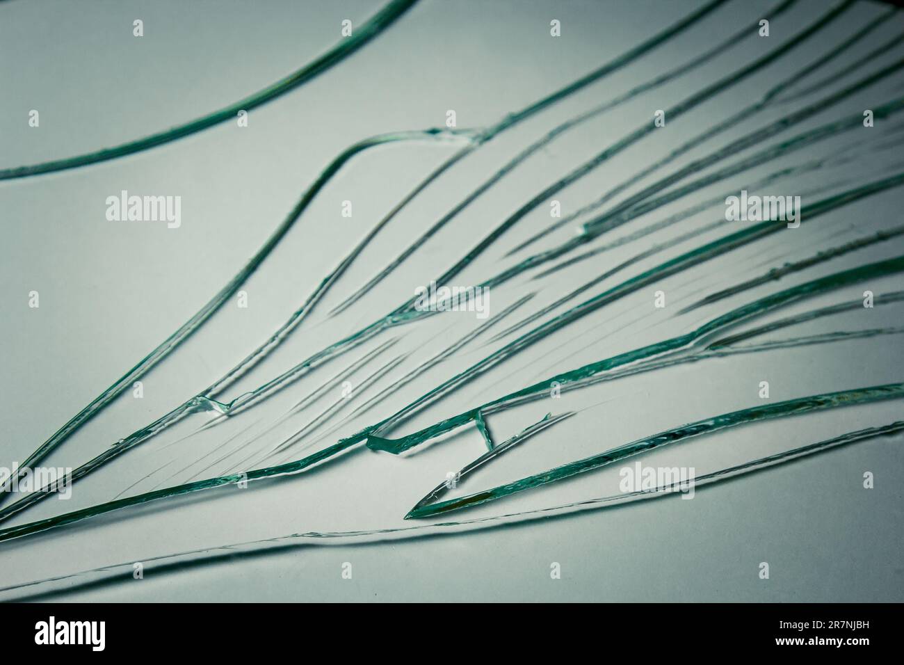 Broken glass background for your images isolated on white. Many large ...