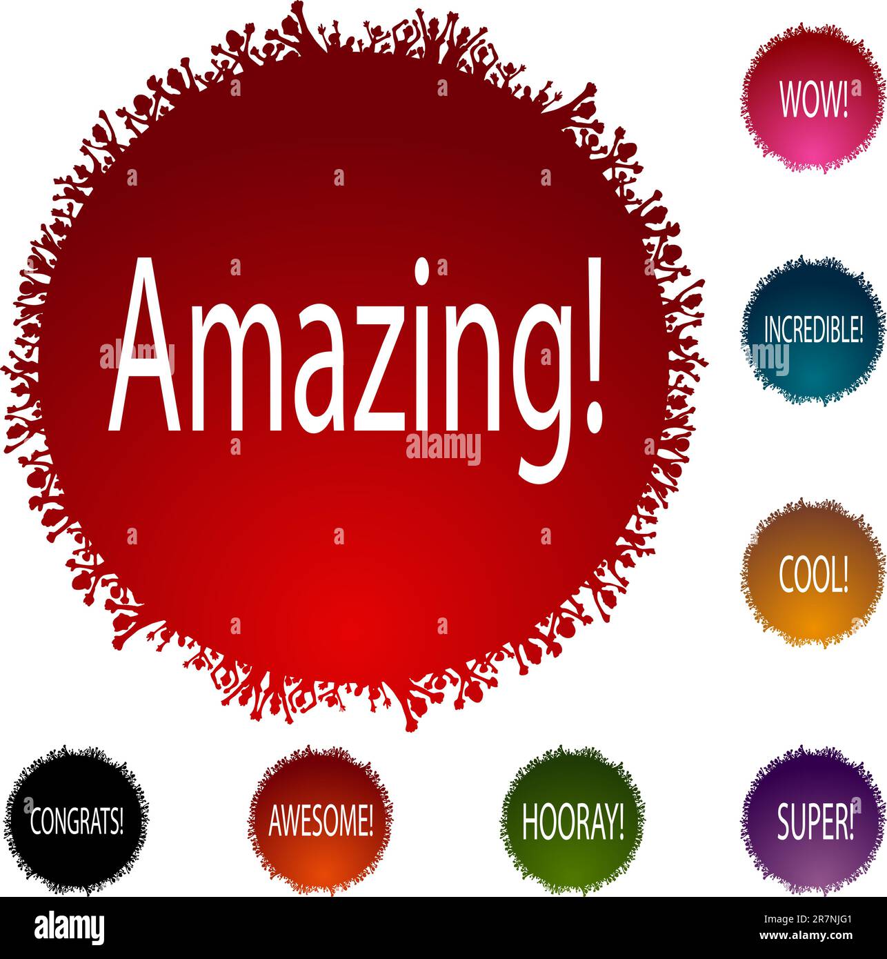 Incredible people Stock Vector Images - Alamy