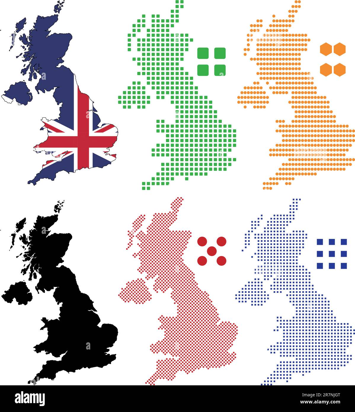 English country side map Stock Vector Images - Alamy