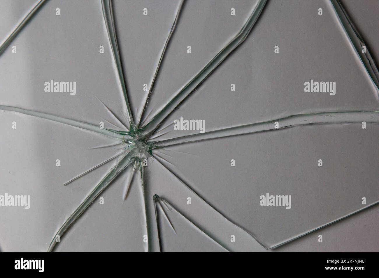 Broken glass pile pieces of texture and background isolated on white ...