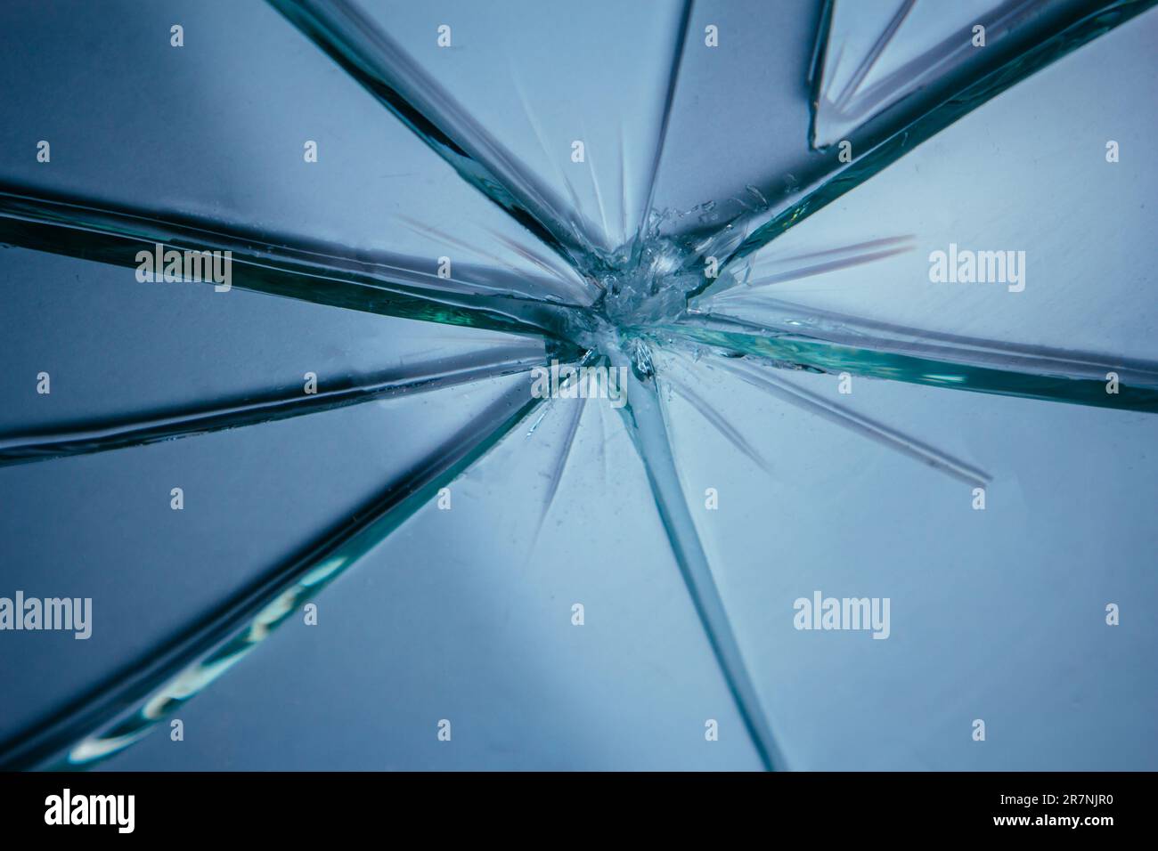 Broken glass pile pieces of texture and background isolated on white ...