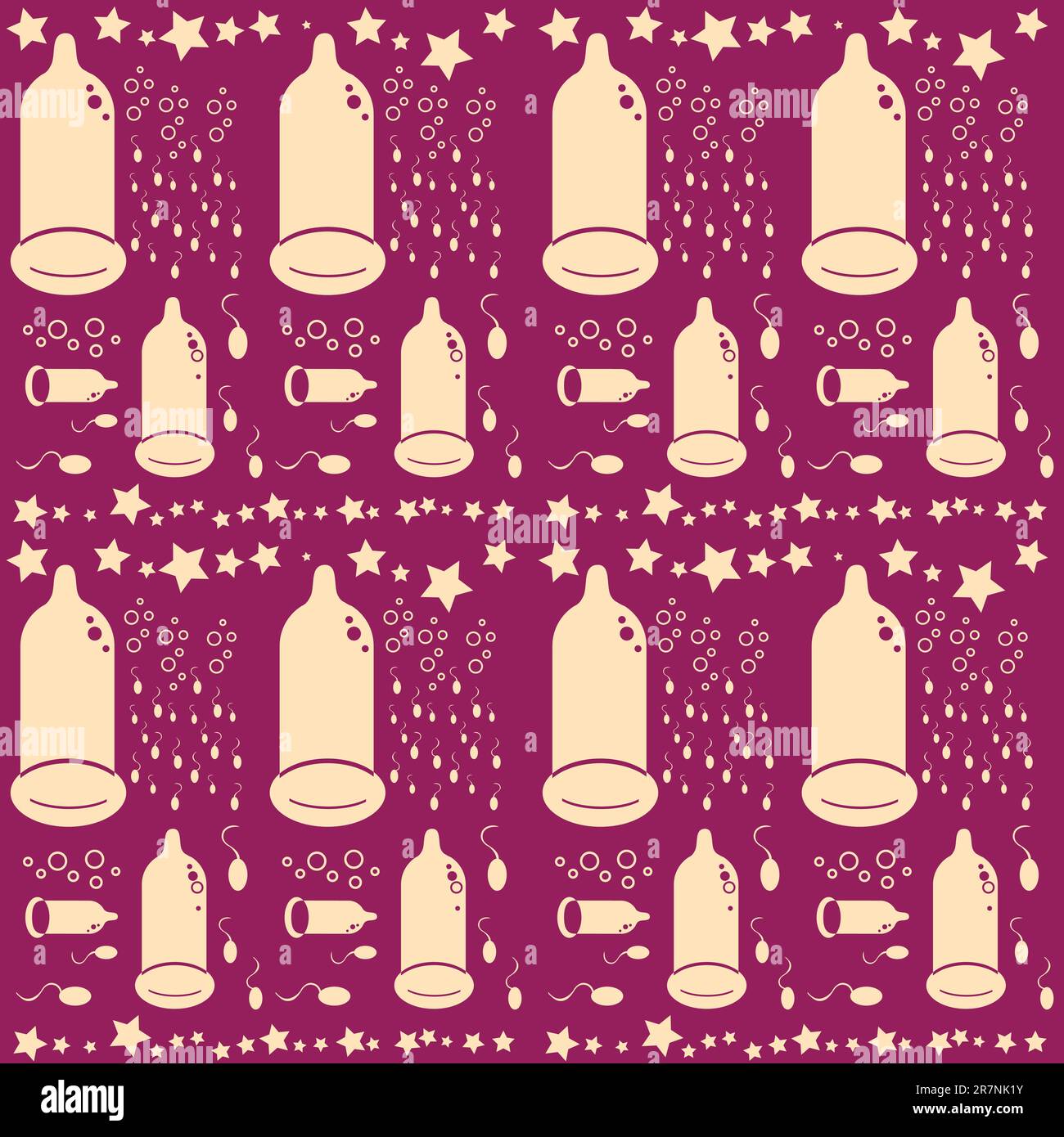 Seamless Condom Pattern Background Stock Vector Image And Art Alamy