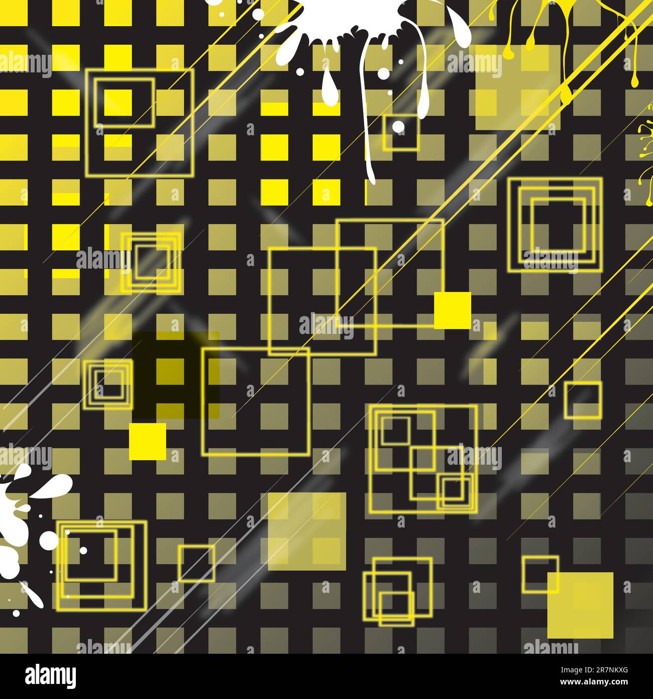 Abstract digital background with square. Vector illustration. Eps10 ...