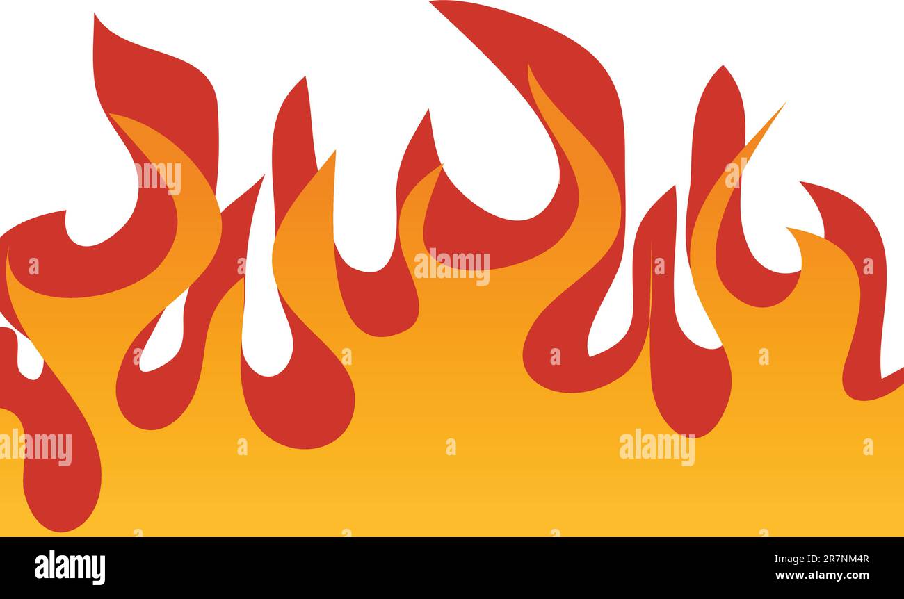 Burning brush Stock Vector Images - Alamy