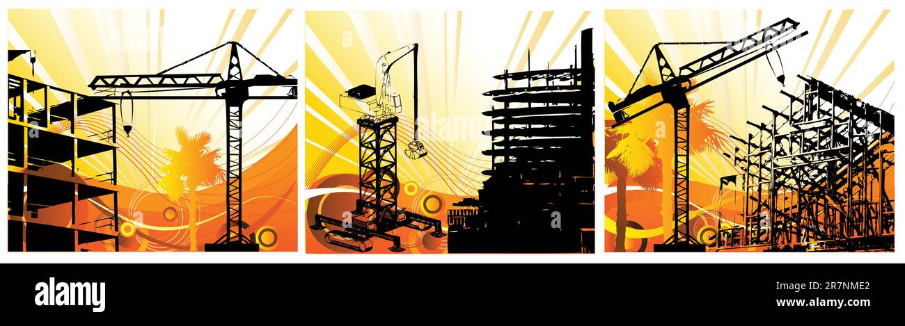 Vector construction object Stock Vector Image & Art - Alamy