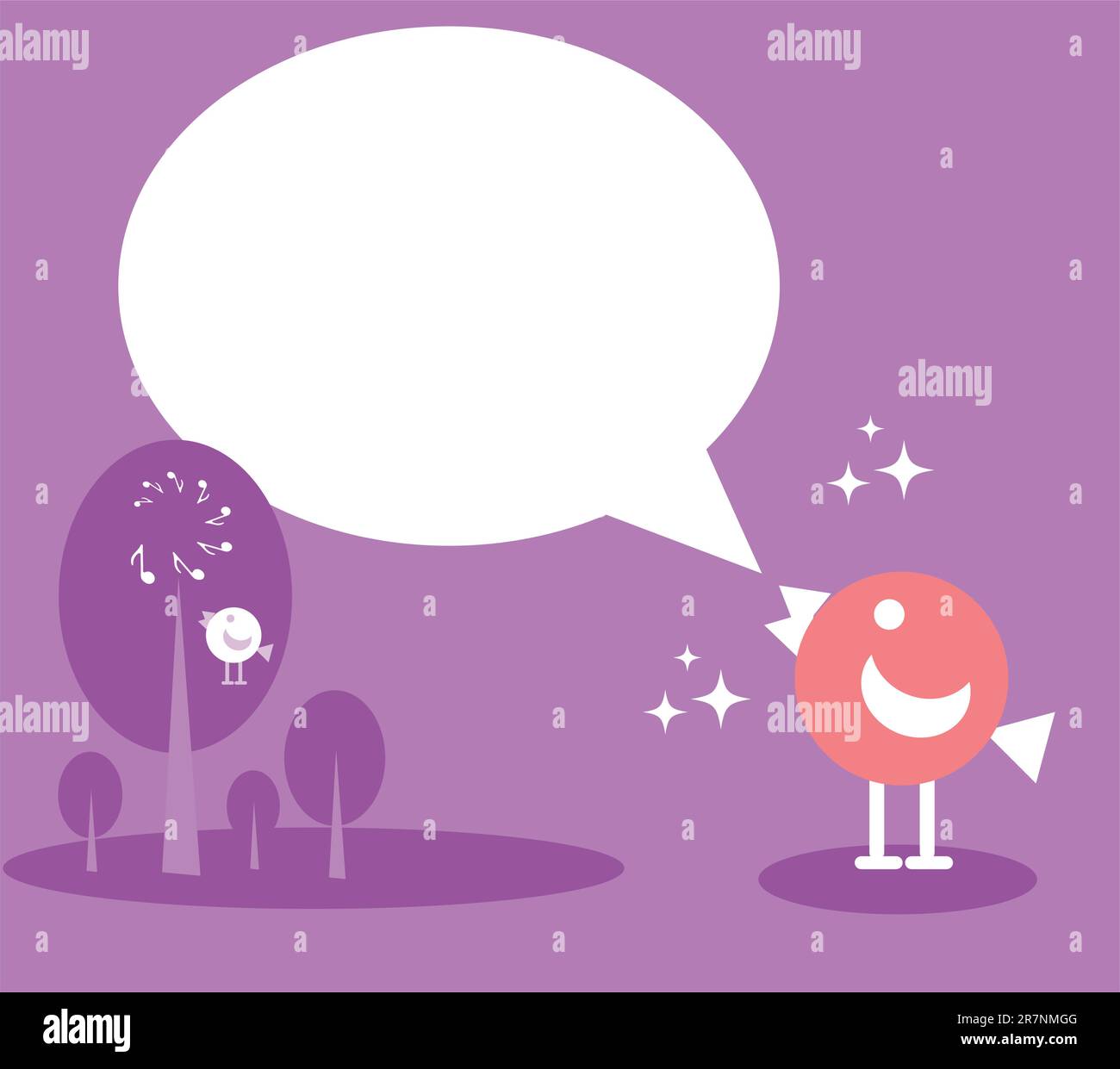 Bird Note card banner Stock Vector Image & Art - Alamy